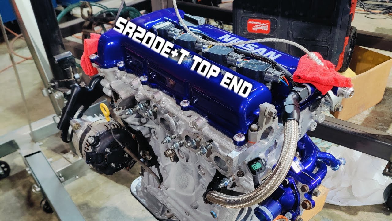 BUDGET BULLETPROOF TURBO FWD SR20DE BUILD PT. 2 (TOP END) - YouTube