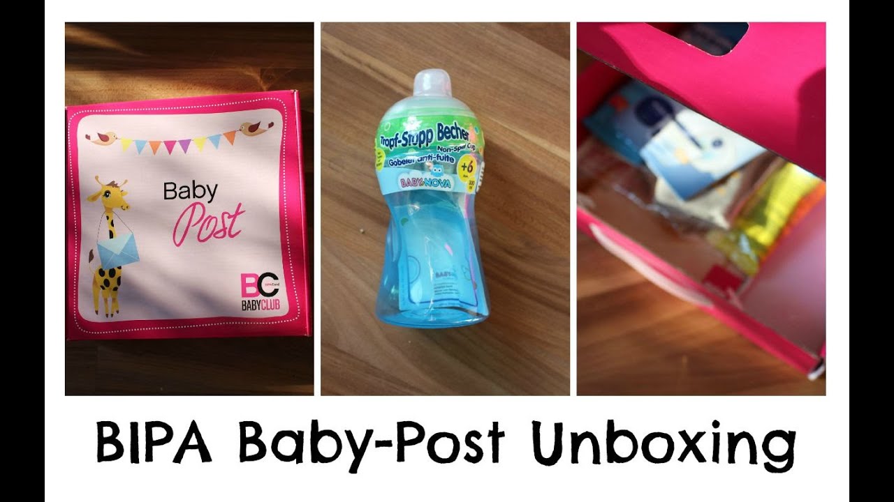 BIPA Baby-Post Kleinkind I Unboxing I MamaBirdie - YouTube
