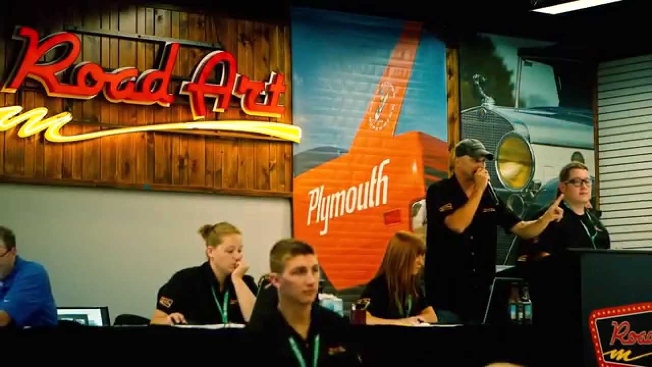 Mecum Road Art - Mark Marchese Collection Harrisburg - YouTube