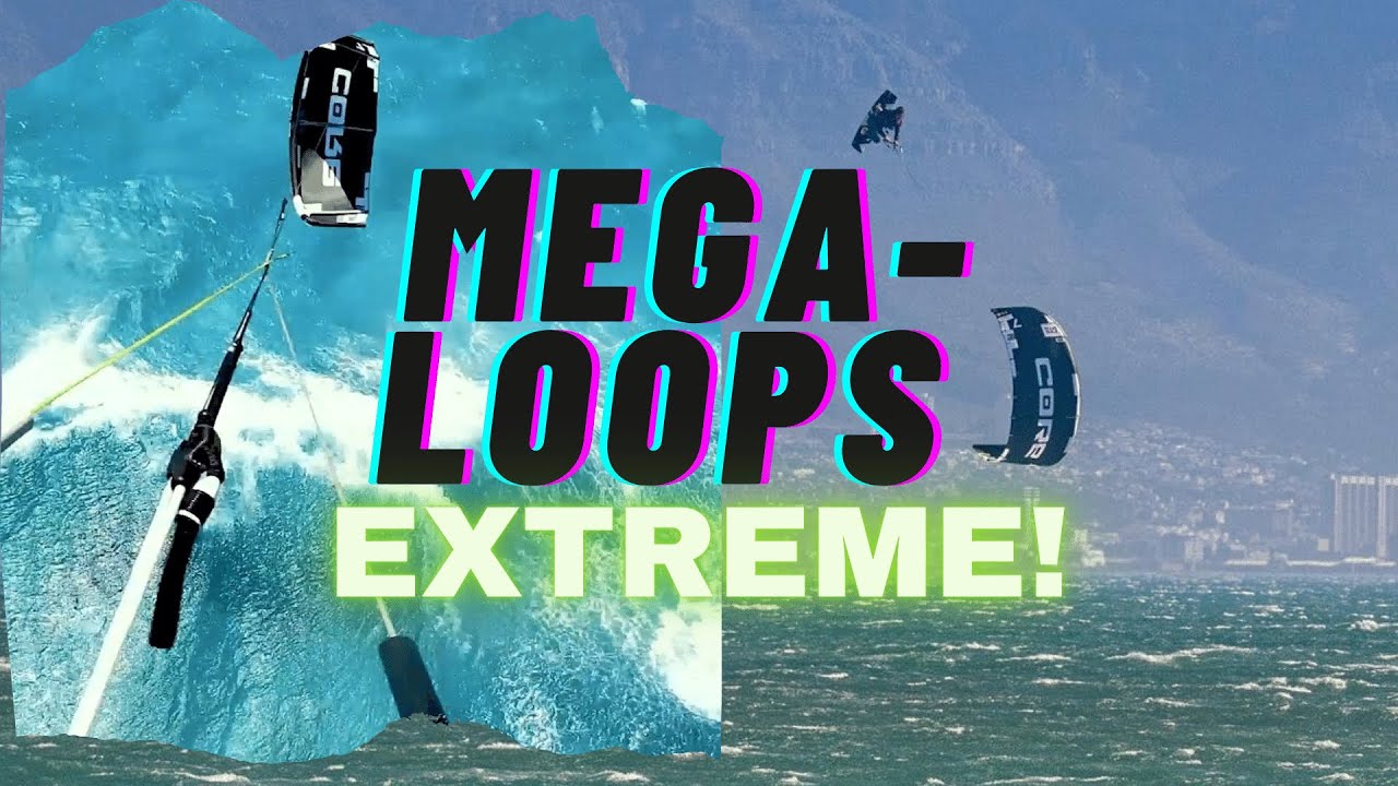 Mega Loops - EXTREME I Short lines Kitesurfing Jumps I Josh Emanuel ...