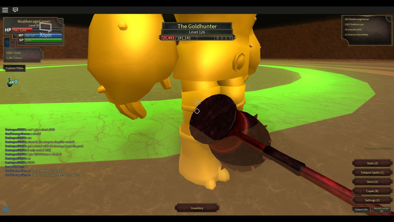 Roblox The Lords Of Nomrial :Killing all bosses up to level 48 Part 1 ...