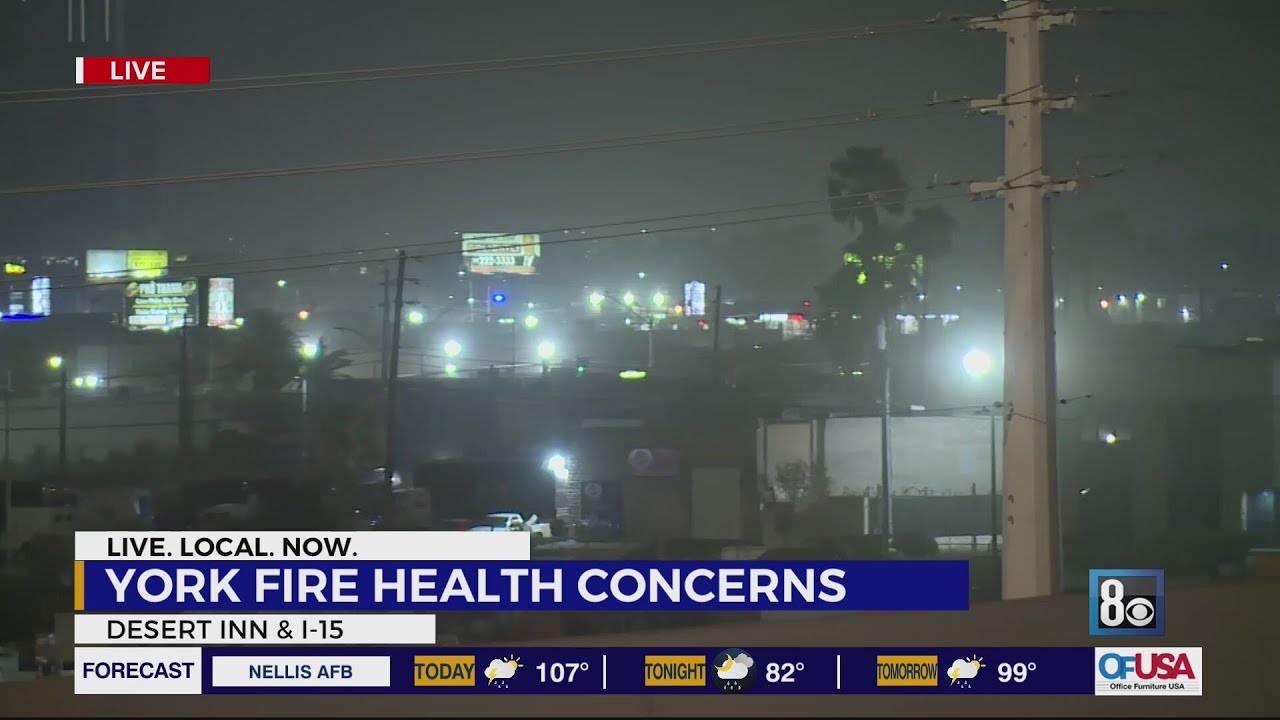 Health experts discuss impacts of York Fire across Las Vegas valley ...