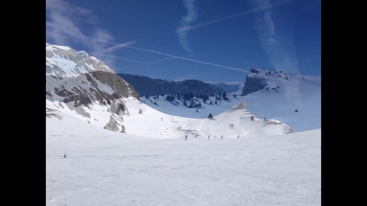 Autrans Rando glisse Vercors Sauvage 2 - YouTube