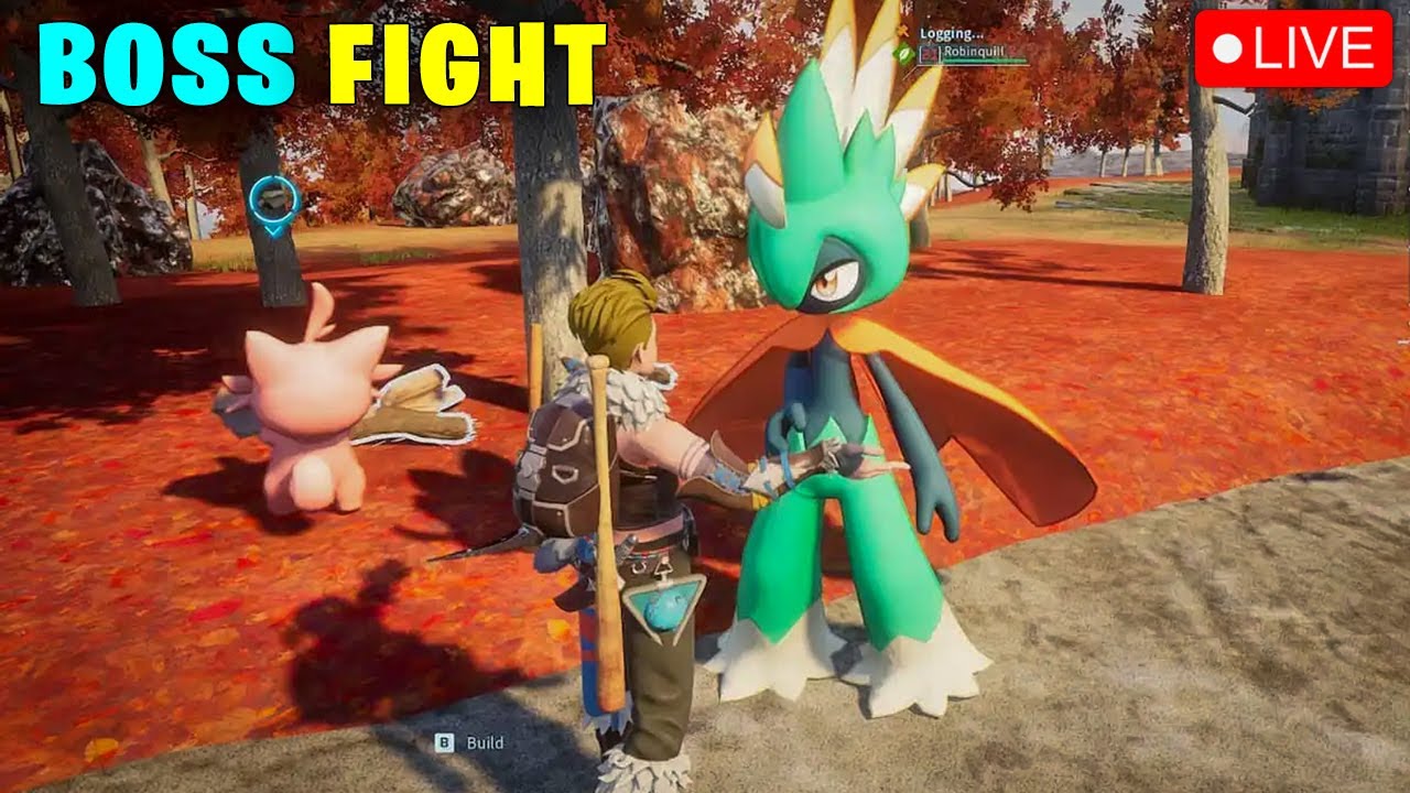 Fight With Boss In Palworld | Live Stream Day 4 - YouTube