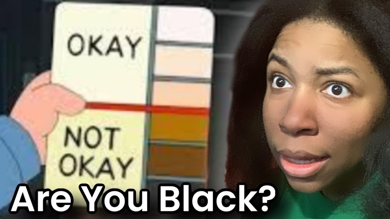I took the black test ... - YouTube