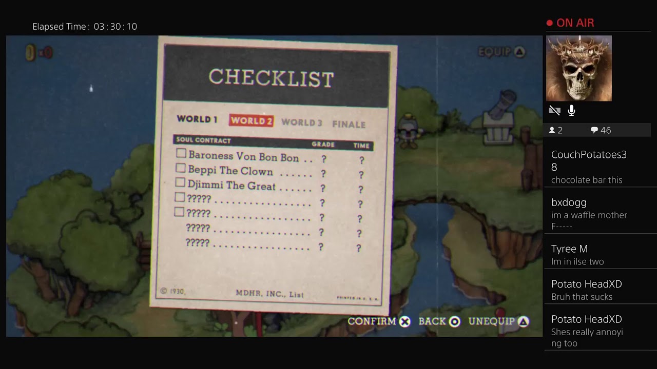Cuphead run through - YouTube