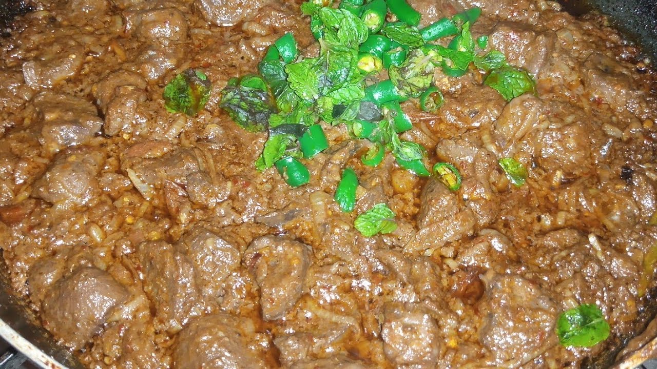 Gurda masala /Gurda kalej fry /#kaleji #happycookingtoyou ...