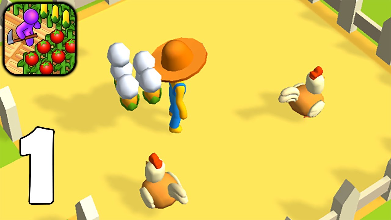 My Farm Land - Part 1 Stickman Farm Land Farming Life - Gameplay ...