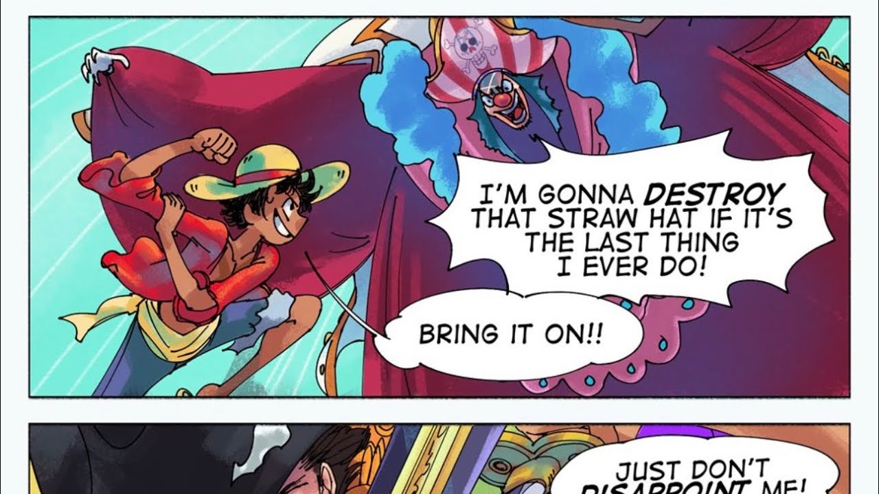 The Straw Hats vs Cross Guild (comic dub) - YouTube