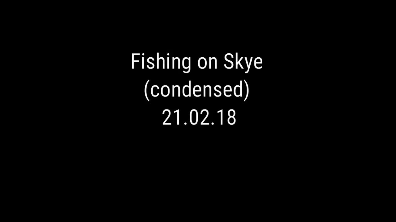 Fishing for Pollock on Skye, Scotland - YouTube