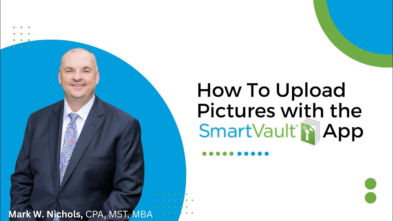 How To Upload Pictures With SmartVault App - YouTube