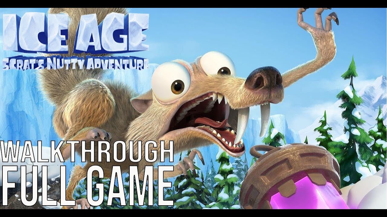ICE AGE SCRAT'S NUTTY ADVENTURE Full Game Walkthrough - No Commentary ...