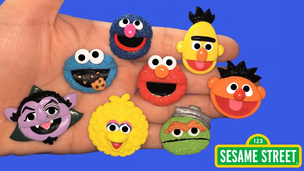 SESAME STREET! Polymer Clay Tutorial - YouTube