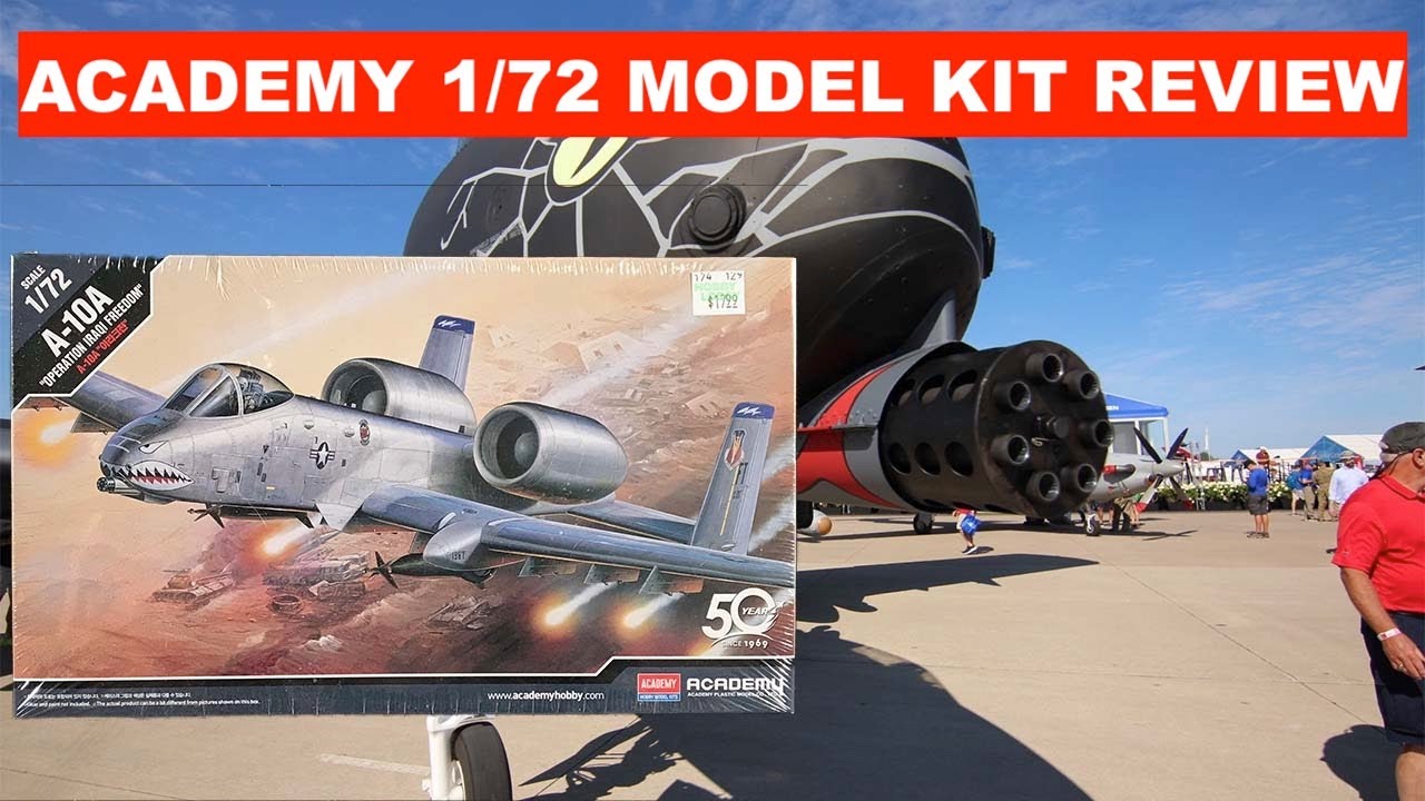 Academy A-10 1/72 thunderbolt ll model kit review - YouTube