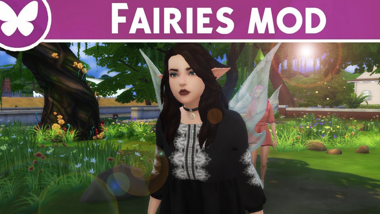Los sims 4 Mod Review - Fairies Mod V1.0 - YouTube