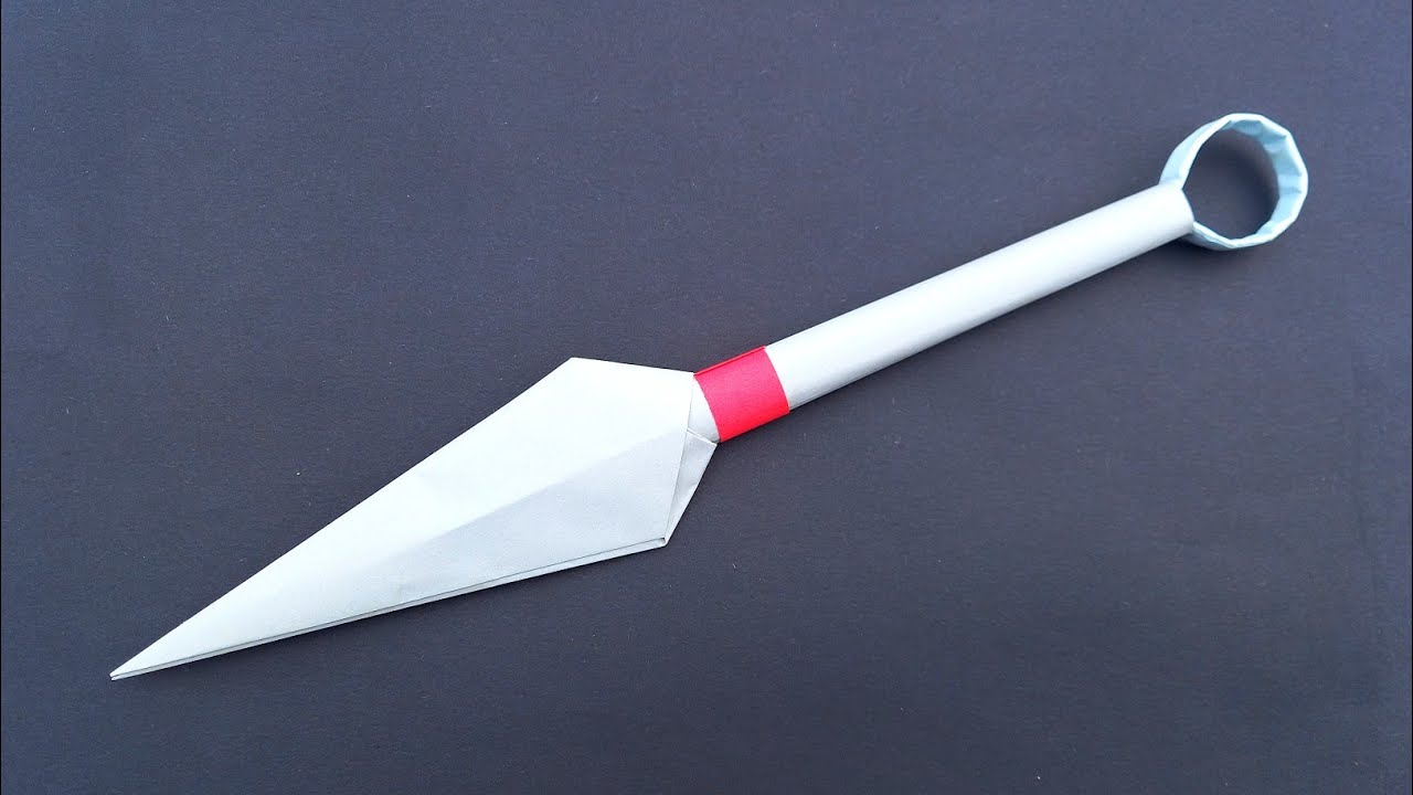 How to Make a Paper Kunai| Paper Crafts|Origami |Craft with Hello Paper ...