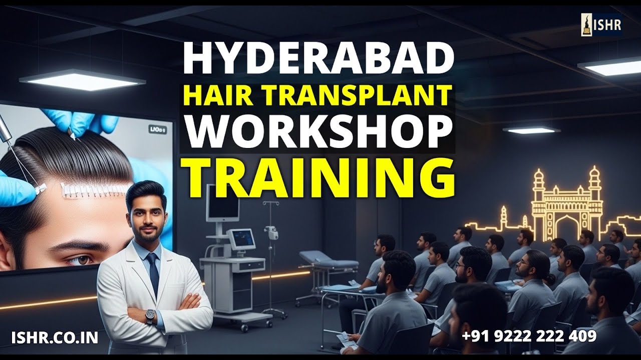 Hair Transplant Training Workshop Hyderabad | ISHR 30th-31st August ...