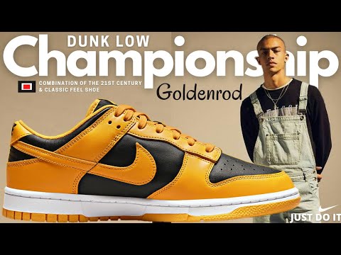 Dunk Low Championship Goldenrod|Championship Goldenrod Dunk Low|Nike ...