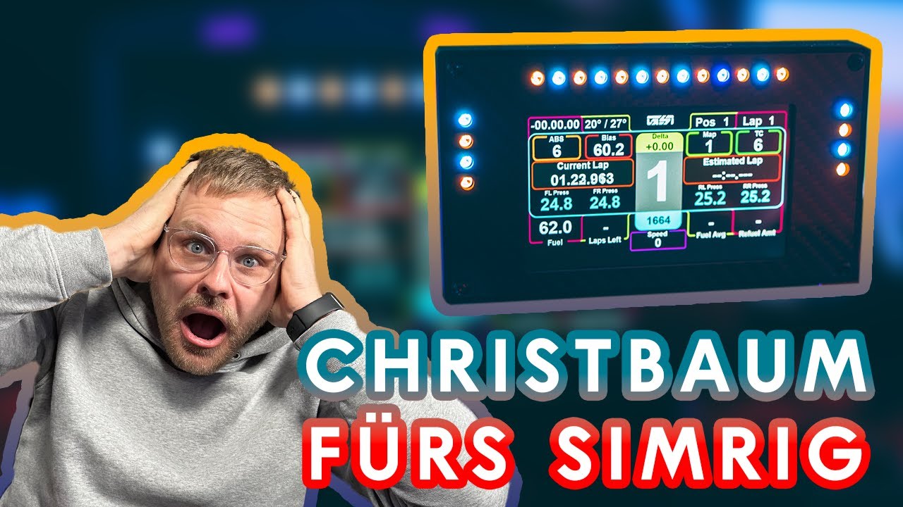 Das muss leuchten wie ein Christbaum | 3D Simgear Dash Pro Review - YouTube