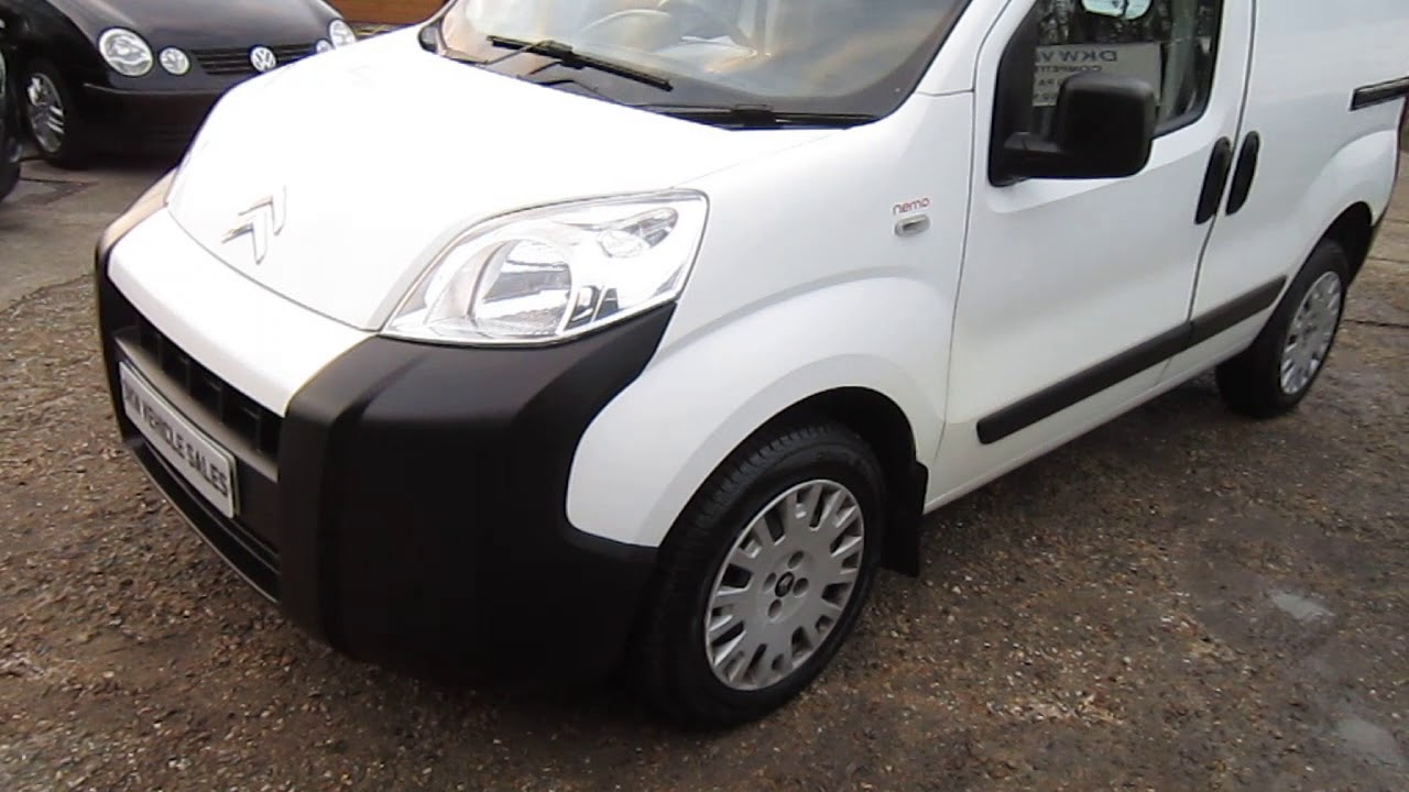 CITROEN NEMO VAN 1.4 HDI DIESEL GLAZED REAR DOORS! GREAT VAN NO VAT ...