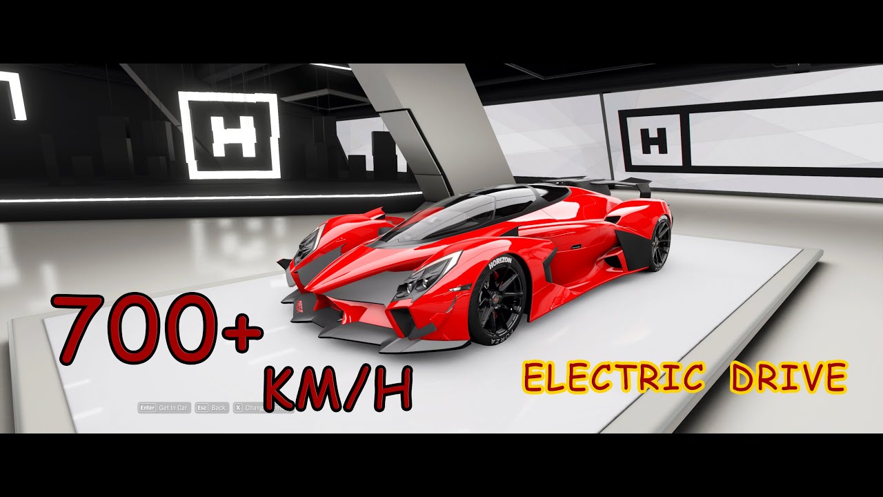 TACHYON SPEED 2019 RAESR / Forza Horizon 4 / Electric drive - YouTube