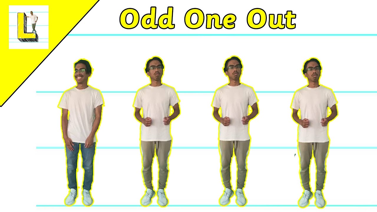 EYFS Spot the Odd One Out for Kids - YouTube