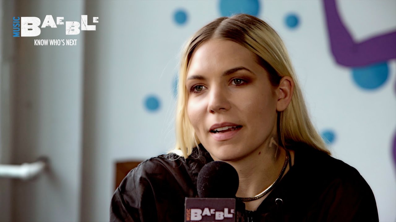 Skylar Grey speaks exclusively with Baeble - YouTube