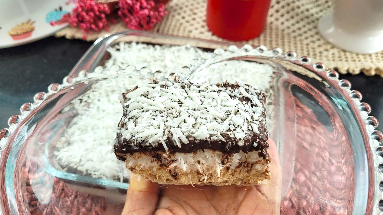 DOCE PRESTÍGIO SEM AÇÚCAR SUPER CREMOSA - TORTA FIT - YouTube