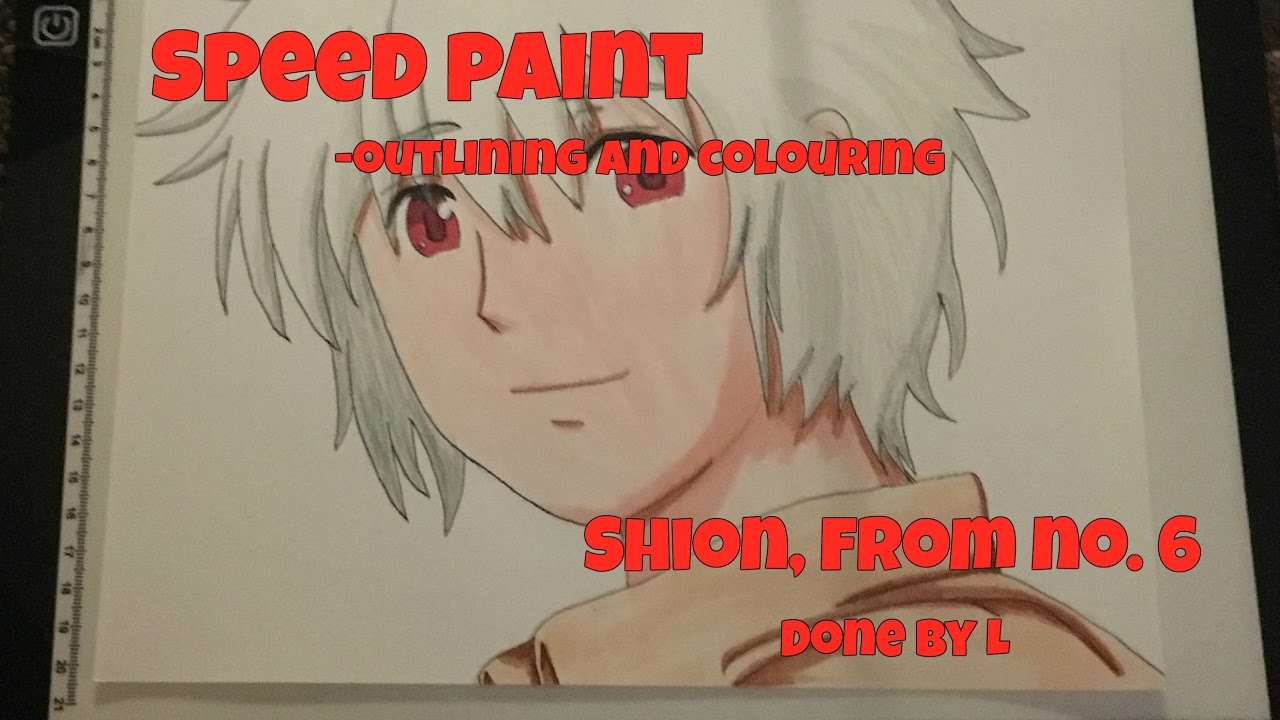 Speed Colouring Shion - YouTube
