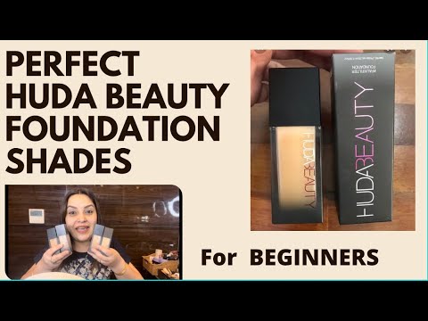 PERFECT HUDA BEAUTY FOUNDATION SHADES | Review & Tips | MAGICAL SEHBA ...