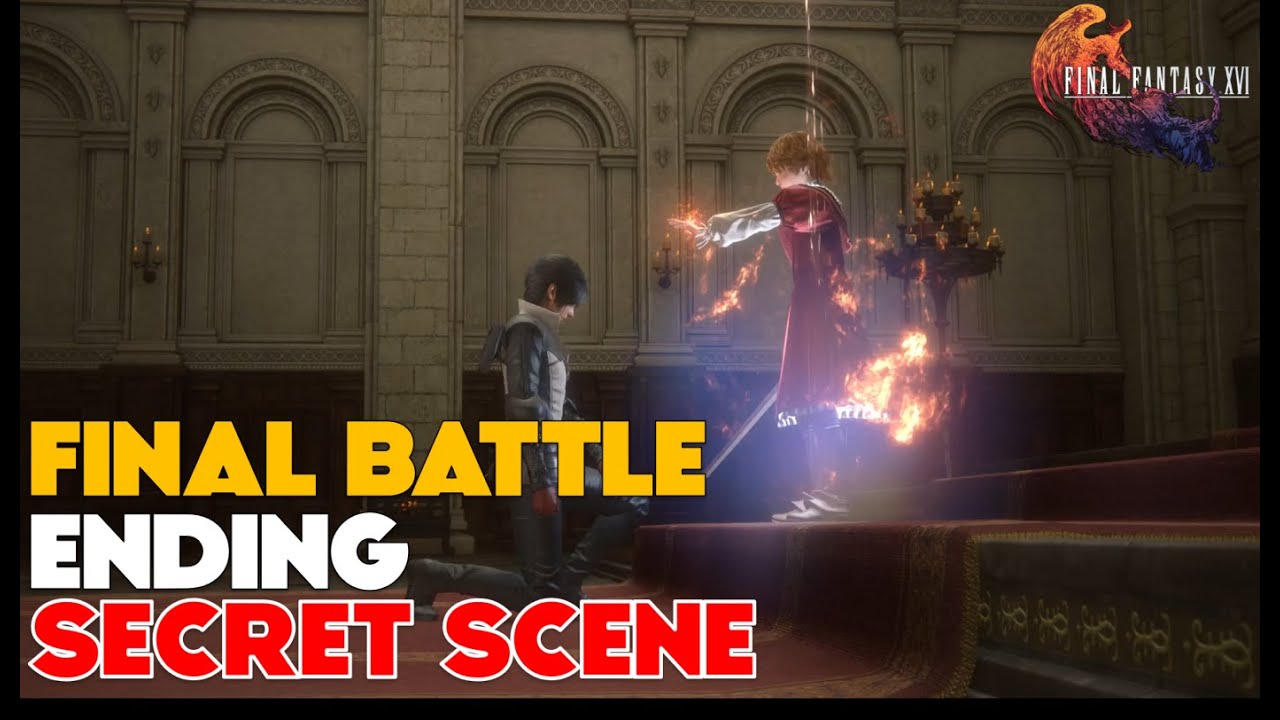 Final Battle + Ending + Secret Scene - Final Fantasy XVI (Final Fantasy ...