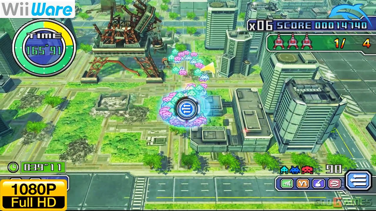 Space Invaders Get Even - WiiWare Wii Gameplay 1080p (Dolphin GC/Wii ...