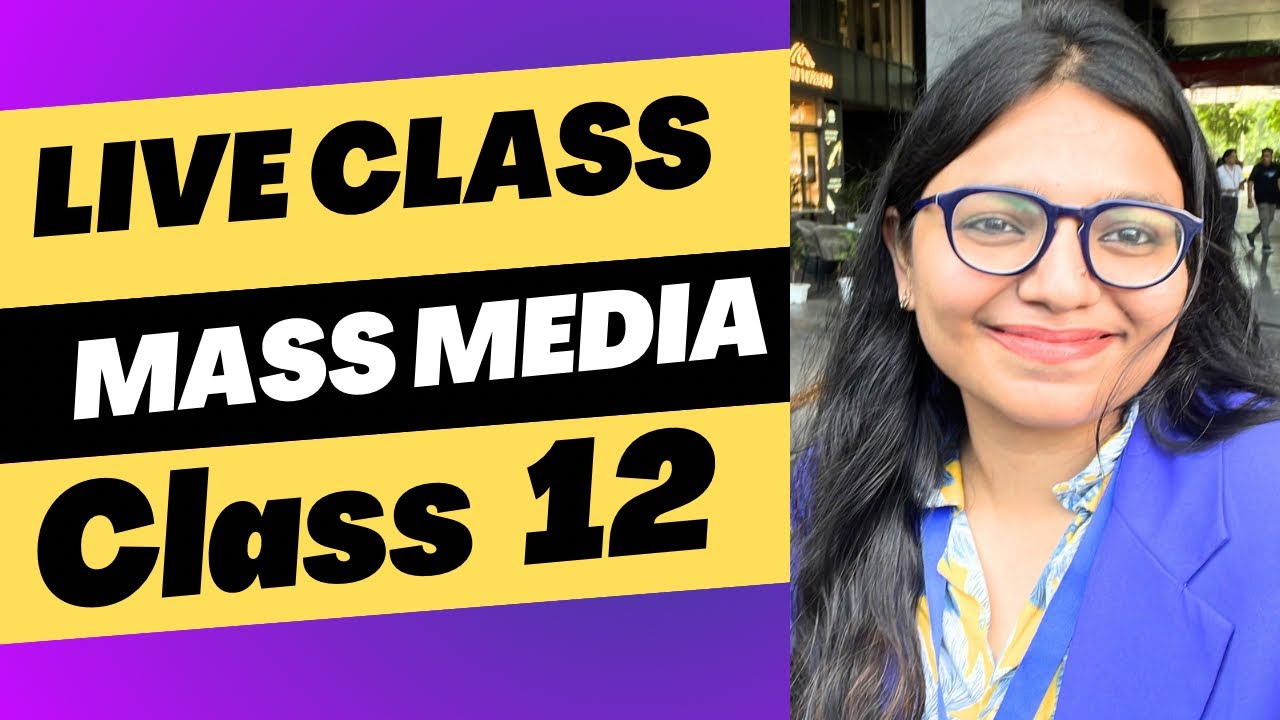 Class 12 Mass Media (835) | Live Unit Test on Advertising | - YouTube