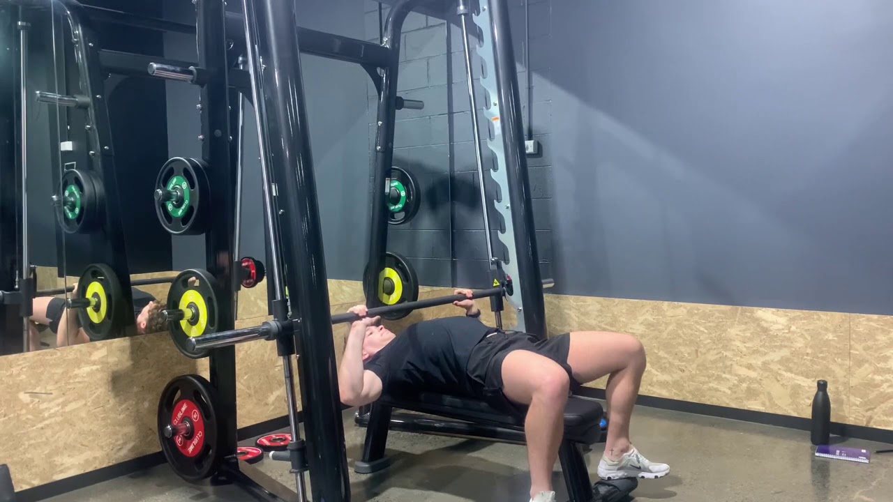 Exercise Tutorial - Smith Machine Bench Press - YouTube