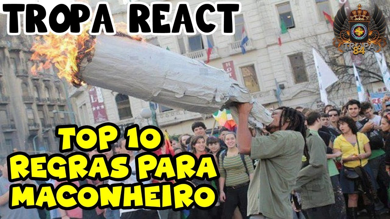 Top 10 regras para maconheiro REACT - YouTube