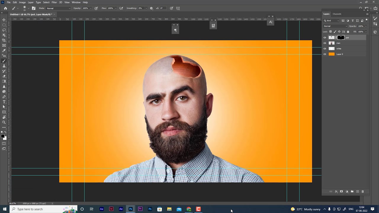 Head manipulation tutorial | photoshop Tutorial - YouTube