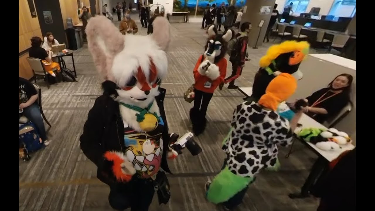 [4k 360 VR] Anthro Northwest Convention Walking Tour | ANW 2023 - YouTube