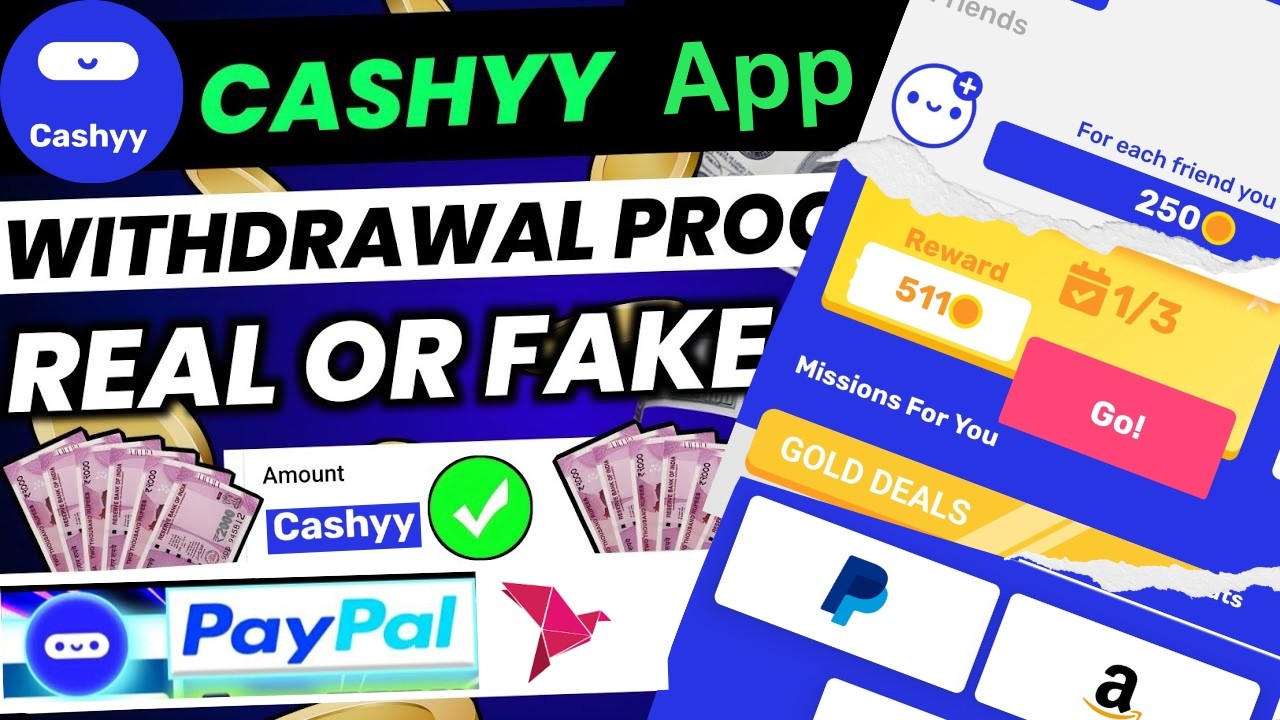 Cashyy Withdrawal || Cashyy Payment Proof || Cashyy How To Withdraw ...