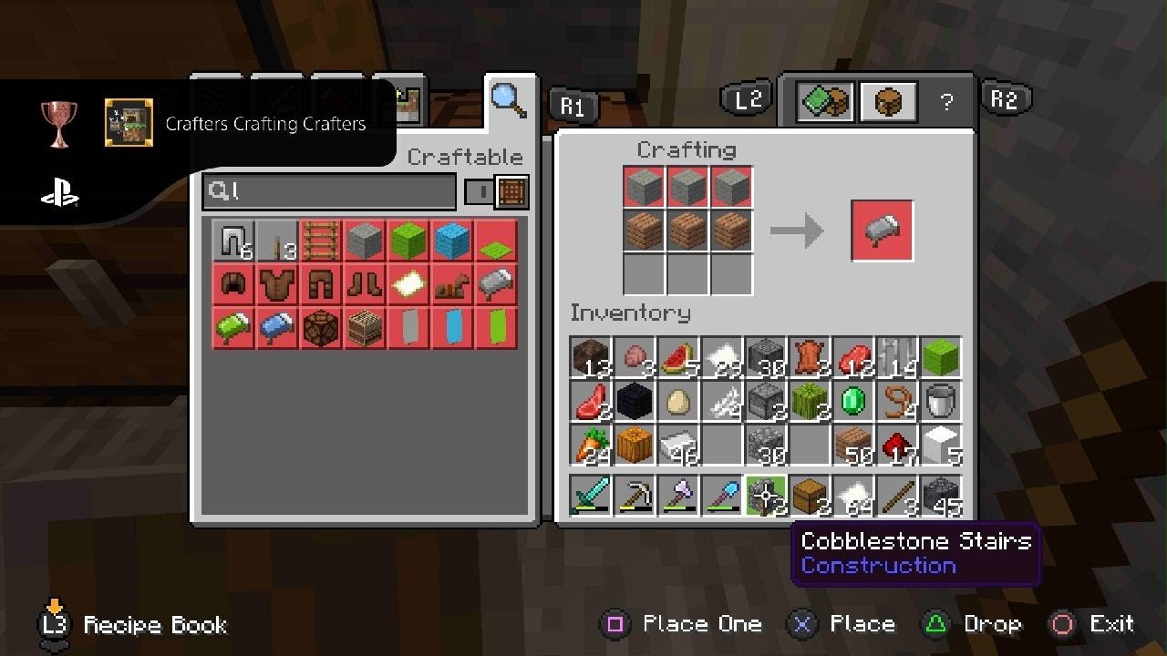 Minecraft Crafters Crafting Crafters Achievement - YouTube