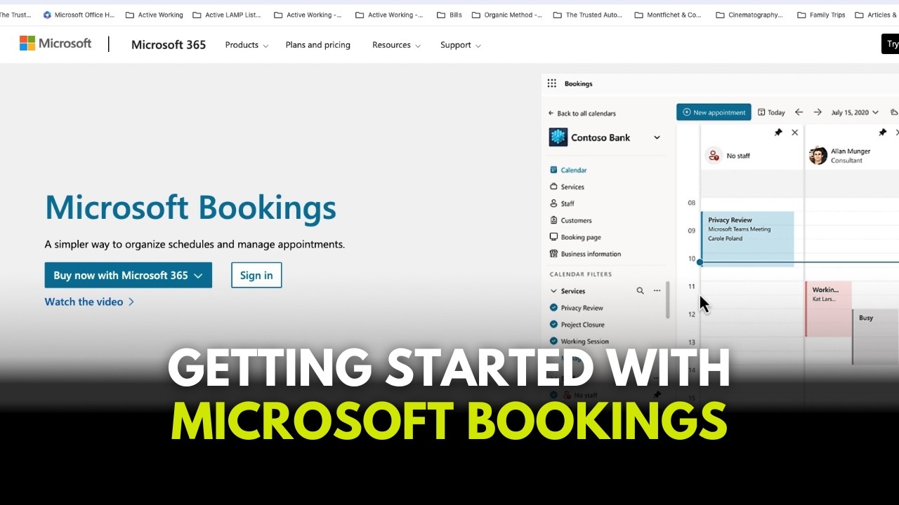 Getting Started with Microsoft Bookings - YouTube