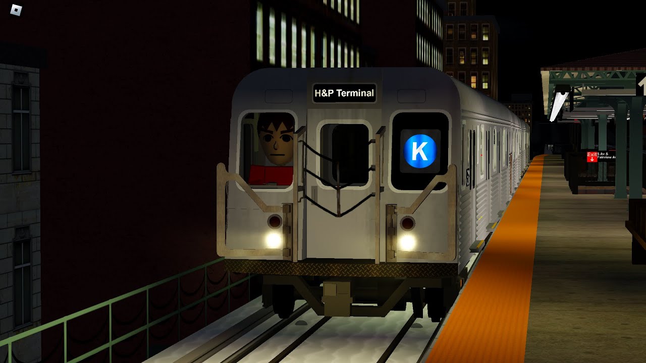 PTA Subway, Westpotat bound PLT-1S K train at Fairview Ave - YouTube