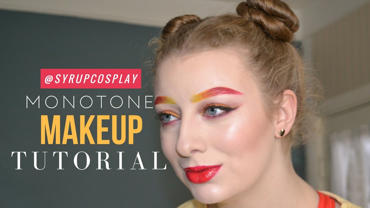 Monotone Makeup - YouTube
