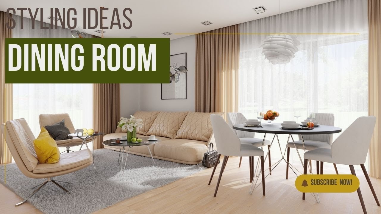 30 Best Dining Room Decorating Ideas 2023 - YouTube