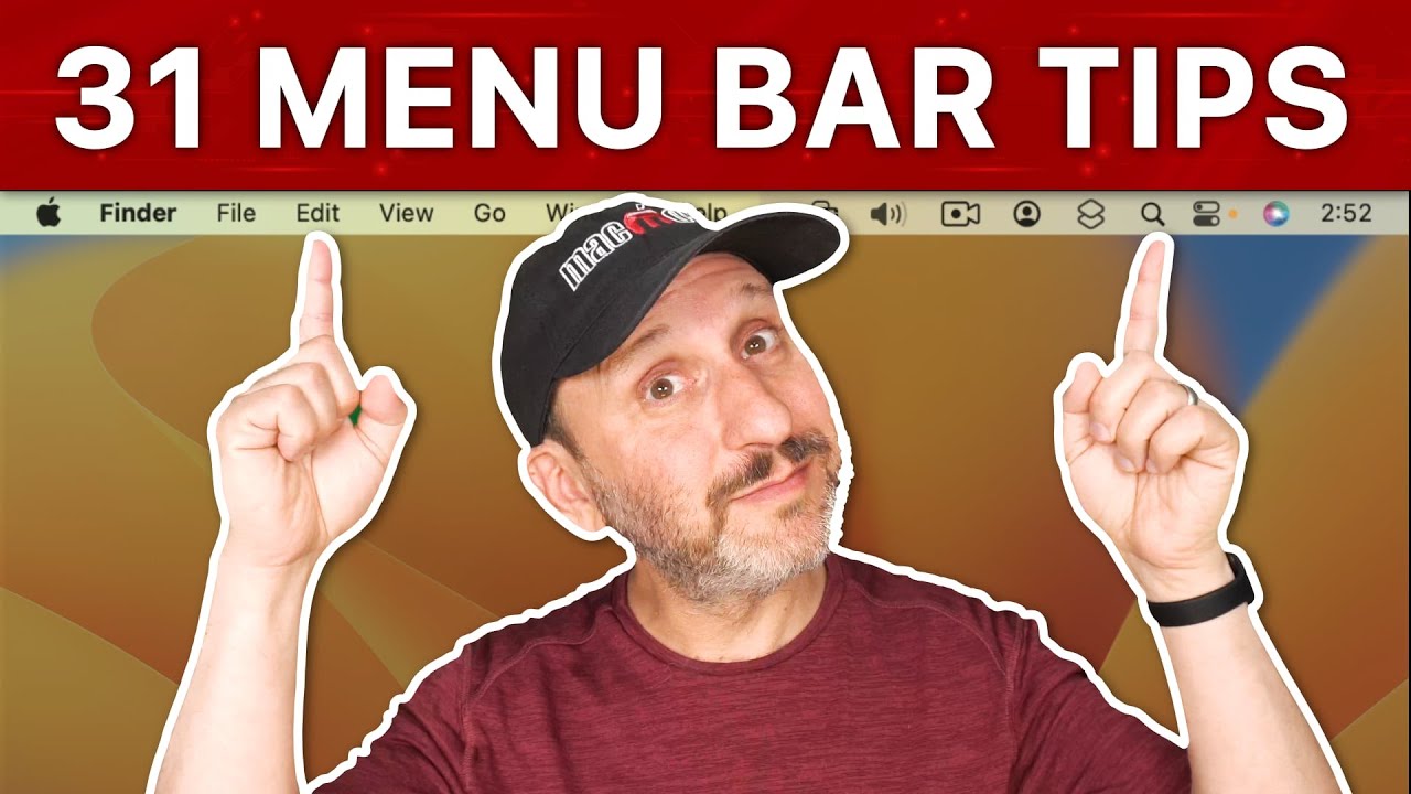 31 Mac Menu Bar Tips and Tricks - YouTube