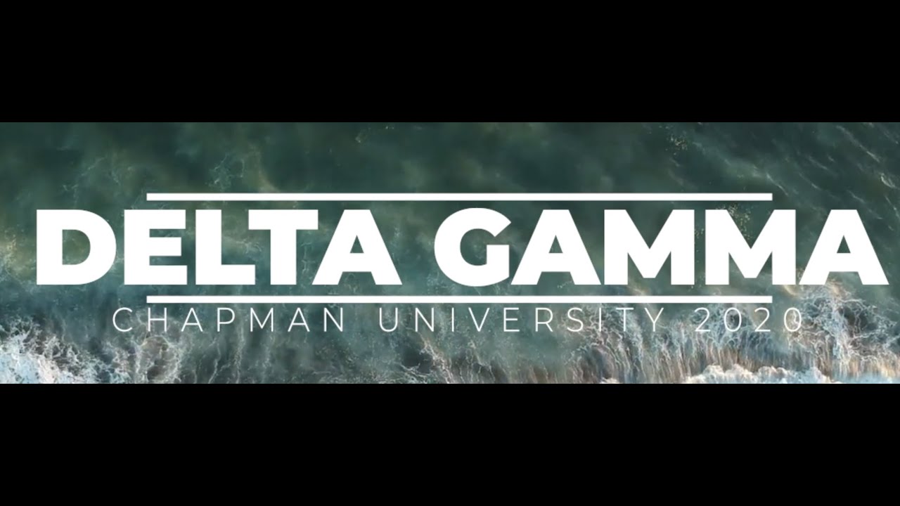 Chapman Delta Gamma Recruitment 2020 - YouTube
