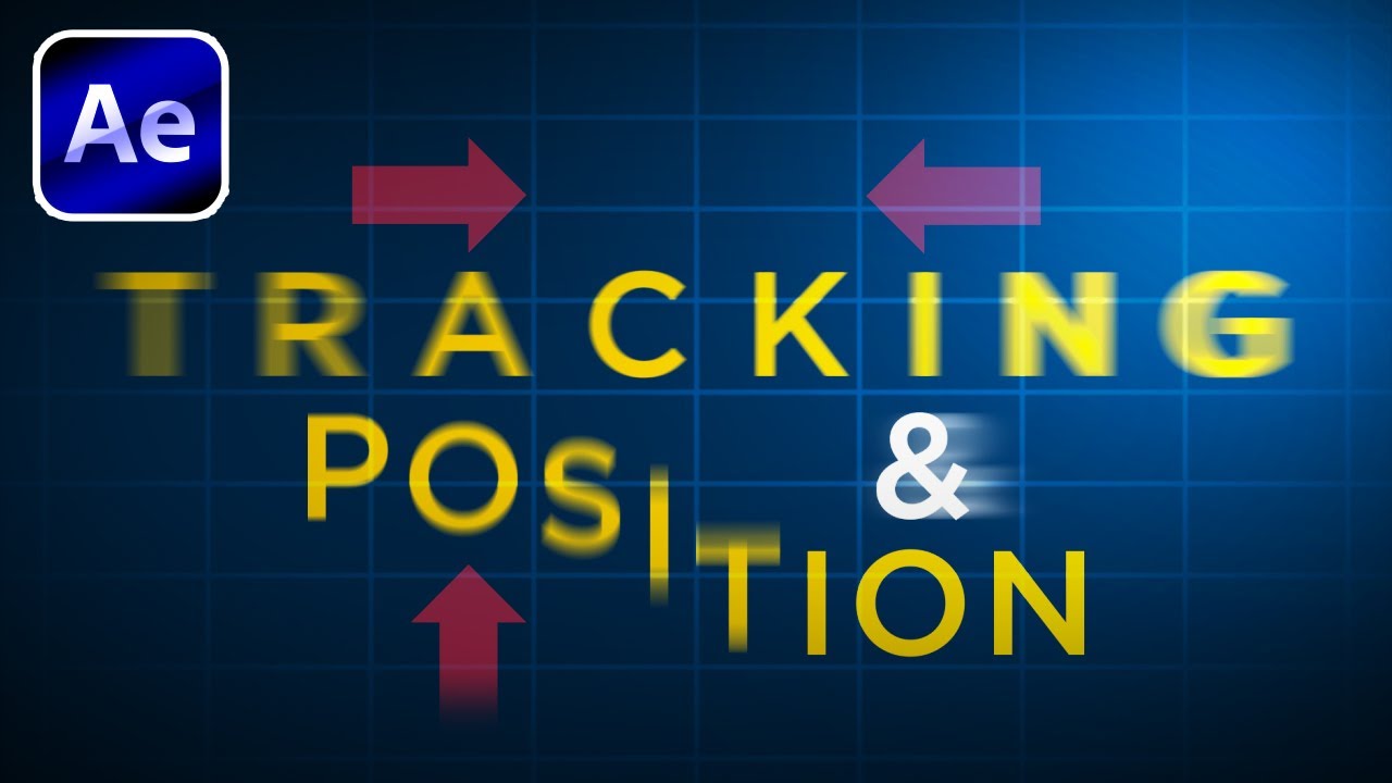 Tracking & Position Animation in After Effects | Smooth Text Animation ...