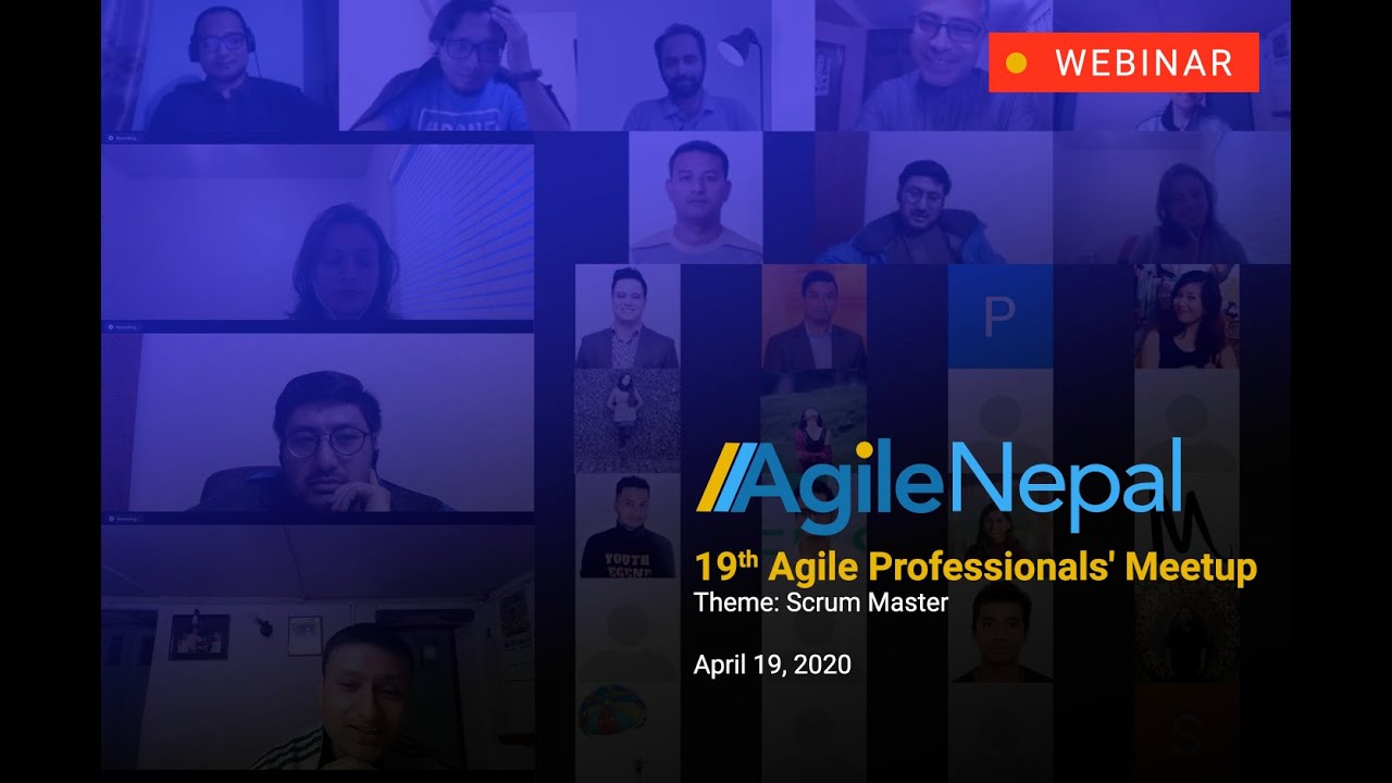 19th Agile Professional Meetup - Theme: Scrum Masters - YouTube