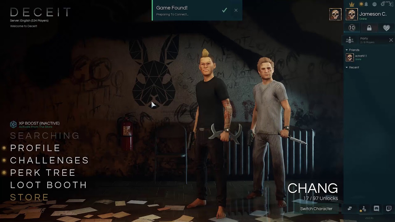 Deceit Gameplay - 1080p 120Fps - YouTube