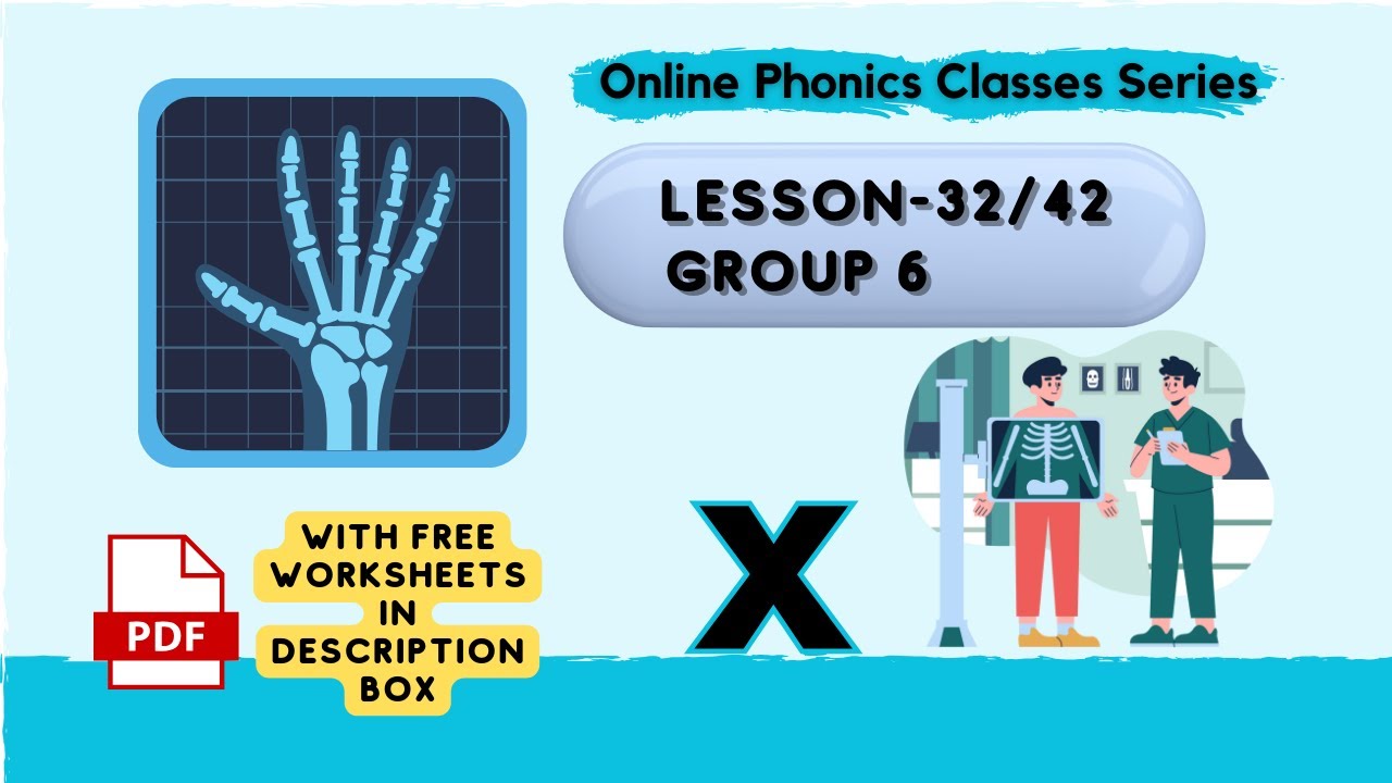 Phonics Lesson 32 Sound of Letter X/ Jolly Phonics online classes ...