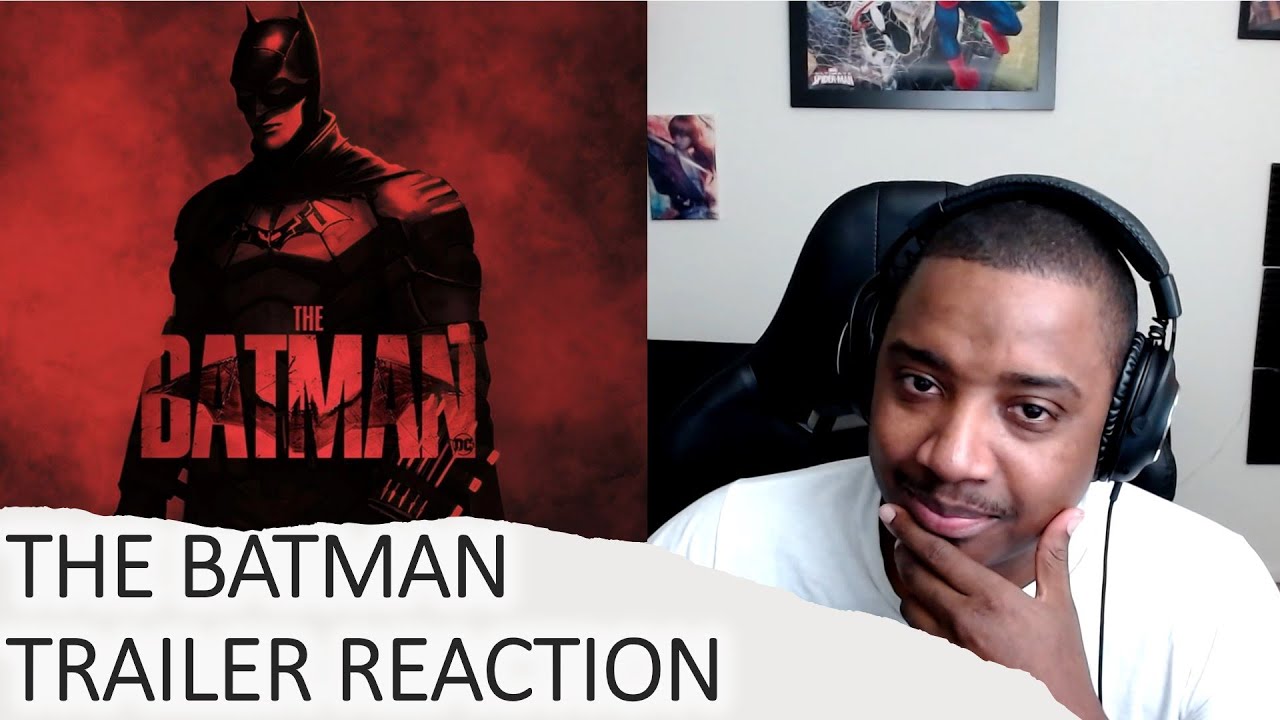 THE BATMAN official trailer reaction - YouTube